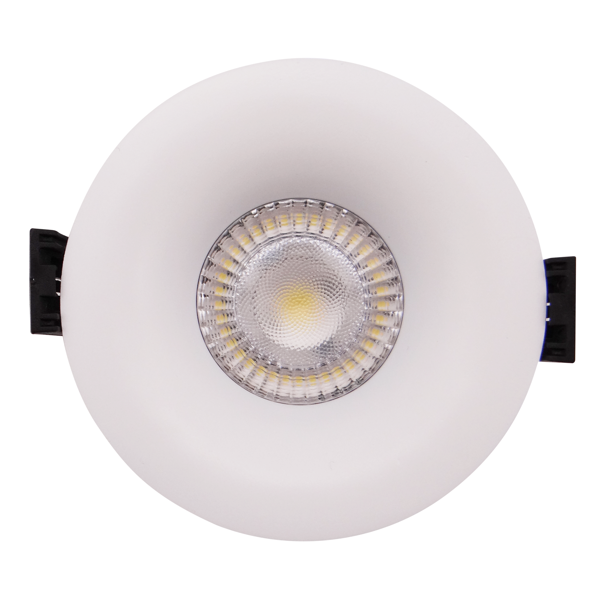 Recessed Ceiling Spotlight MINIMA White Square Recessed Downlight Or