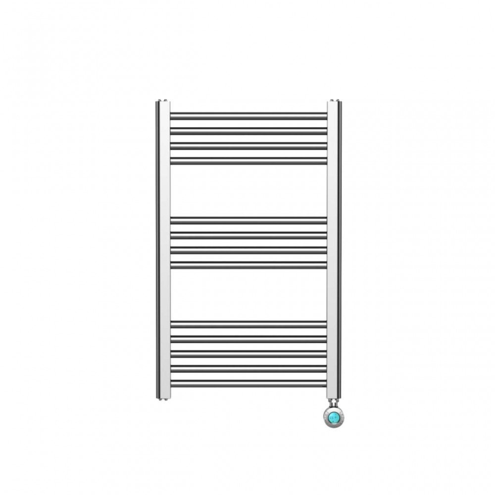 250W Electric Liquid Filled Towel Radiator Straight Chrome ...