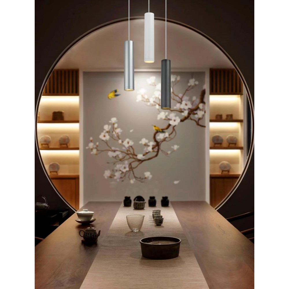 Surface Mount Modern GU10 Tube Ceiling Pendant Light Fitting ...