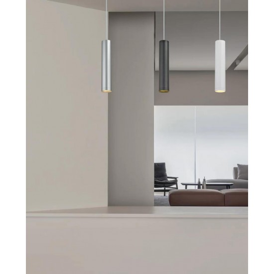 Surface Mount Modern GU10 Tube Ceiling Pendant Light Fitting ...