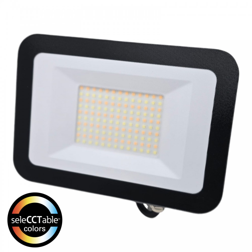 UKEW Lighting 30W LED Floodlight Waterproof IP65 / CCT Switch ...
