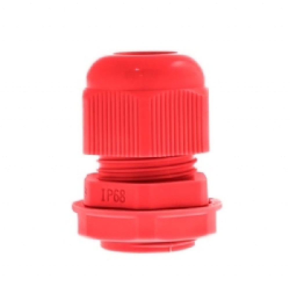 Cable Stuffing Glands IP68 : 10 Pack Nylon Gland 20MM Red ...
