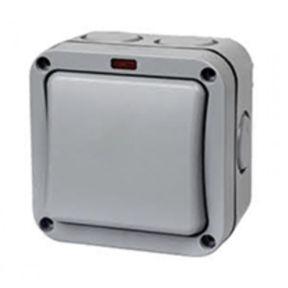 1G 2W Outdoor Weatherproof IP66 Electrical 20A Light Switch ...