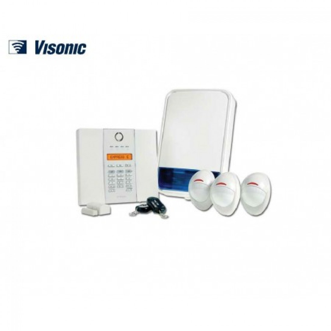 Ultra-compact Wireless Security Visonic Powermax Express ...