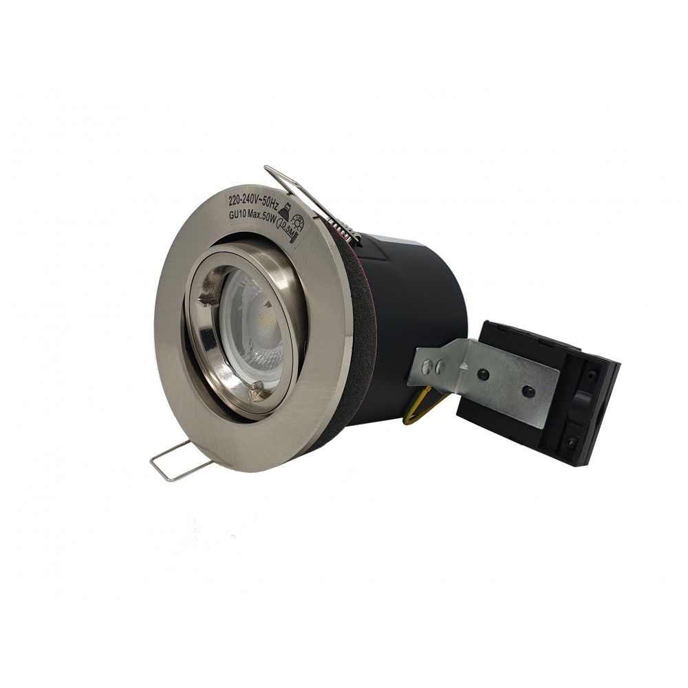 GU10 Fire Rated Round Recessed Ceiling Twist Lock Downlight ...