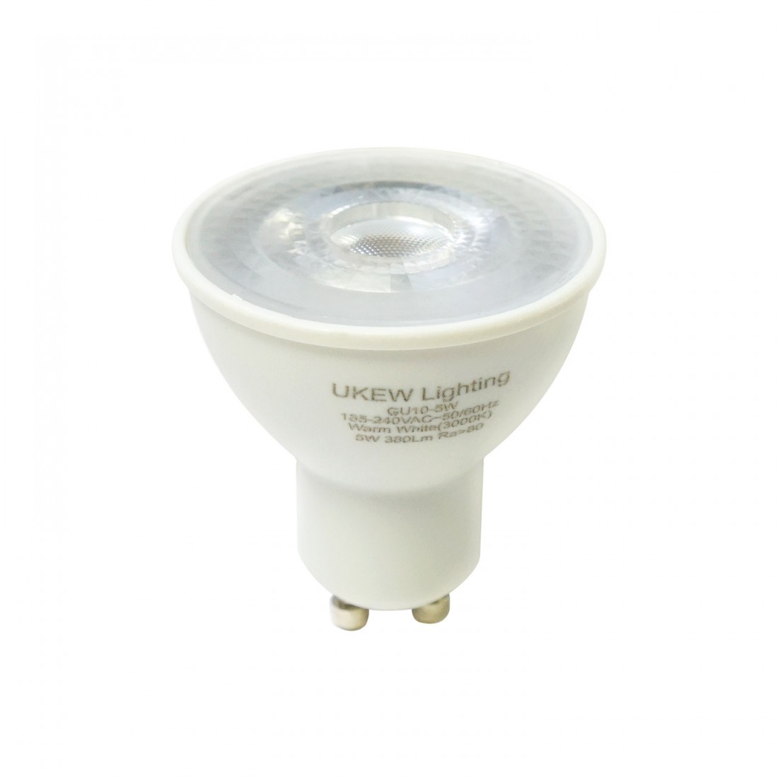UKEW GU10 5W LED Spotlight Downlight Bulb 380 Lumens - Pack ...